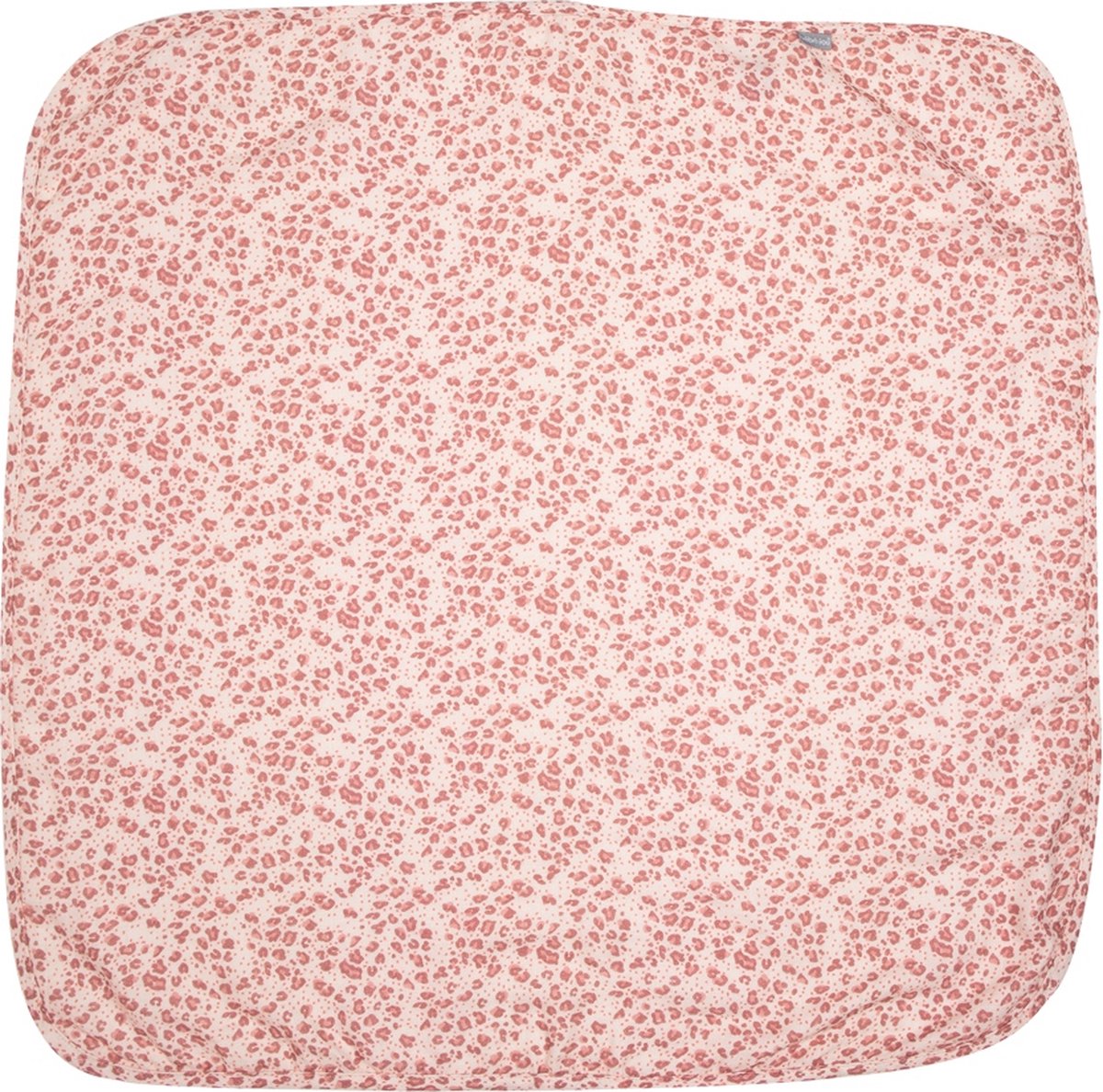 Bebe-Jou Leopard Hydrofiele Doek Pink 70 x 70 cm | bol.com