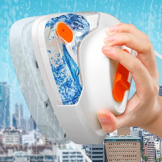 Verstelbare magnetische raamreiniger dubbelzijdige wasborstel gereedschap voor hoge... | bol