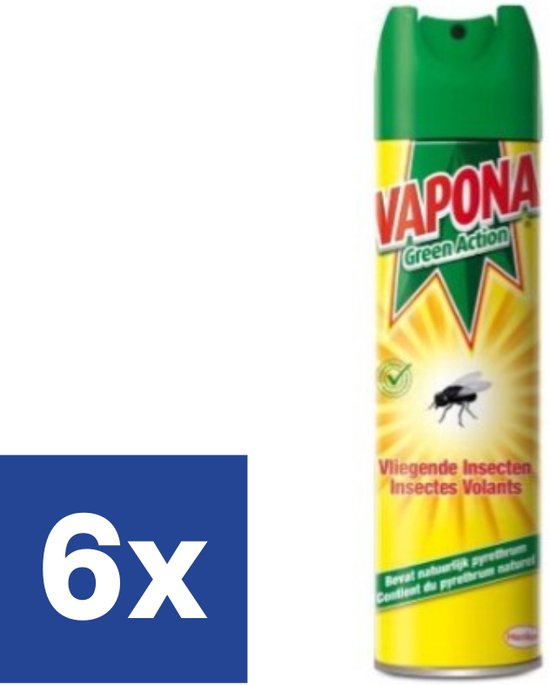Vapona Vliegende Insecten Spray - 6 x 400 ml | bol