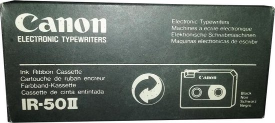 Canon TYPEWRITER ink RIBBON CASSETTE | bol