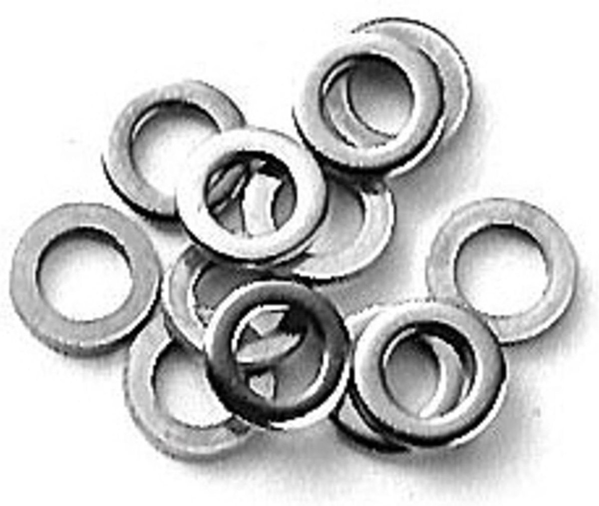 Sluitringen MTW-12, staal, 12 stuks | bol.com