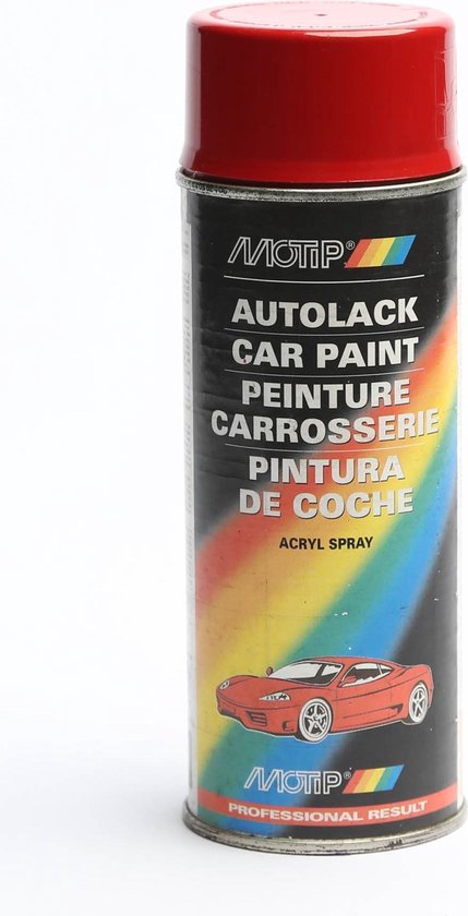 MoTip 41190 spuitbus Rood - 400ml | bol.com