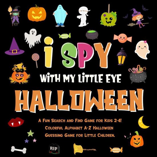 I Spy Books for Kids 2-4 4 - I Spy With My Little Eye - Halloween. A ...