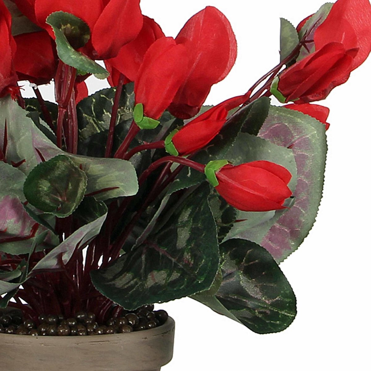 Mica Decorations Cyclaam Kunstplant in Bloempot Stan - H30 x Ø30 cm ...