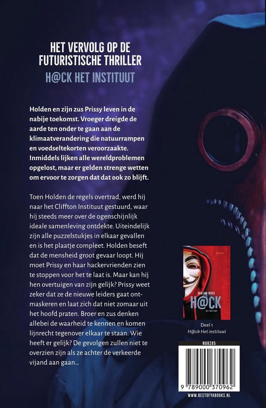 H@ck 2 - H@ck - De kolonie (ebook), Mirjam Mous | 9789000370979 ...