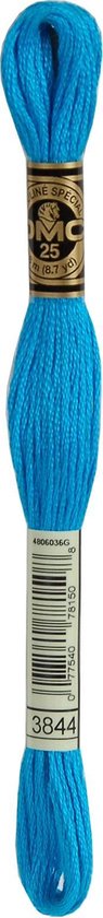DMC Borduurgaren-3844 Fel Blauw | bol