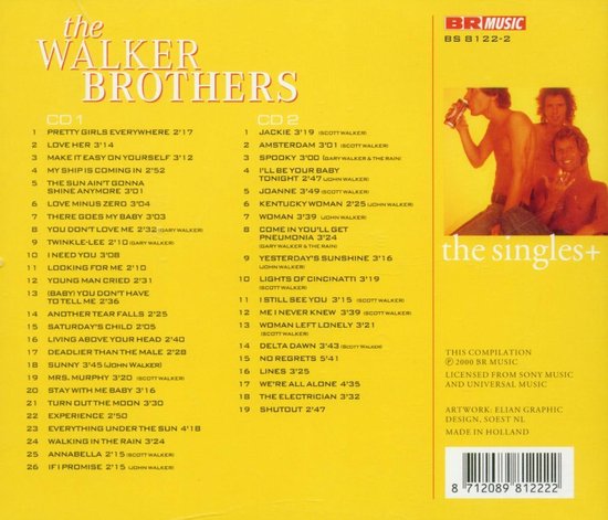 The Singles +, The Walker Brothers | CD (album) | Muziek | bol