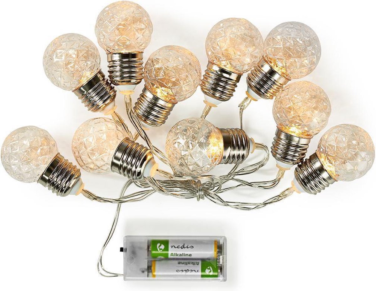 S.I.A. Decoratieve Lichtslinger 10 LED Lampen op Batterij | bol.com
