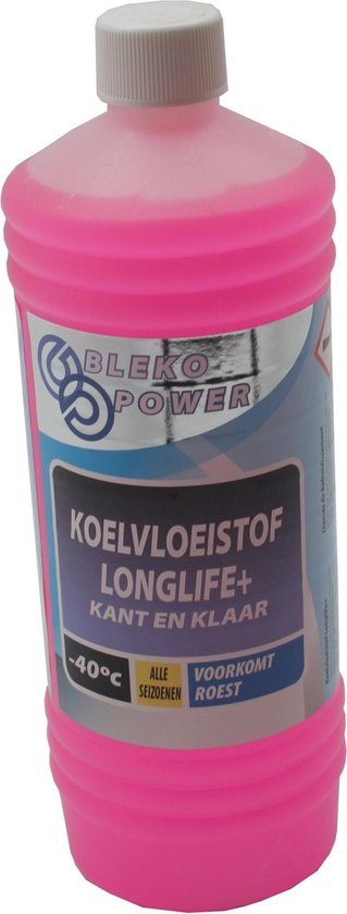 Bleko Koelvloeistof - Longlife - Bescherming tot -40°C - Mengbaar - 1 liter | bol