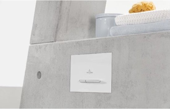 V&B bedieningspaneel ViConnect kunststof glanschroom 92218061 | bol