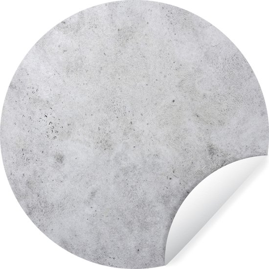WallCircle - Muurstickers - Behangcirkel - Muur - Wit - Grijs - ⌀ 30 cm ...