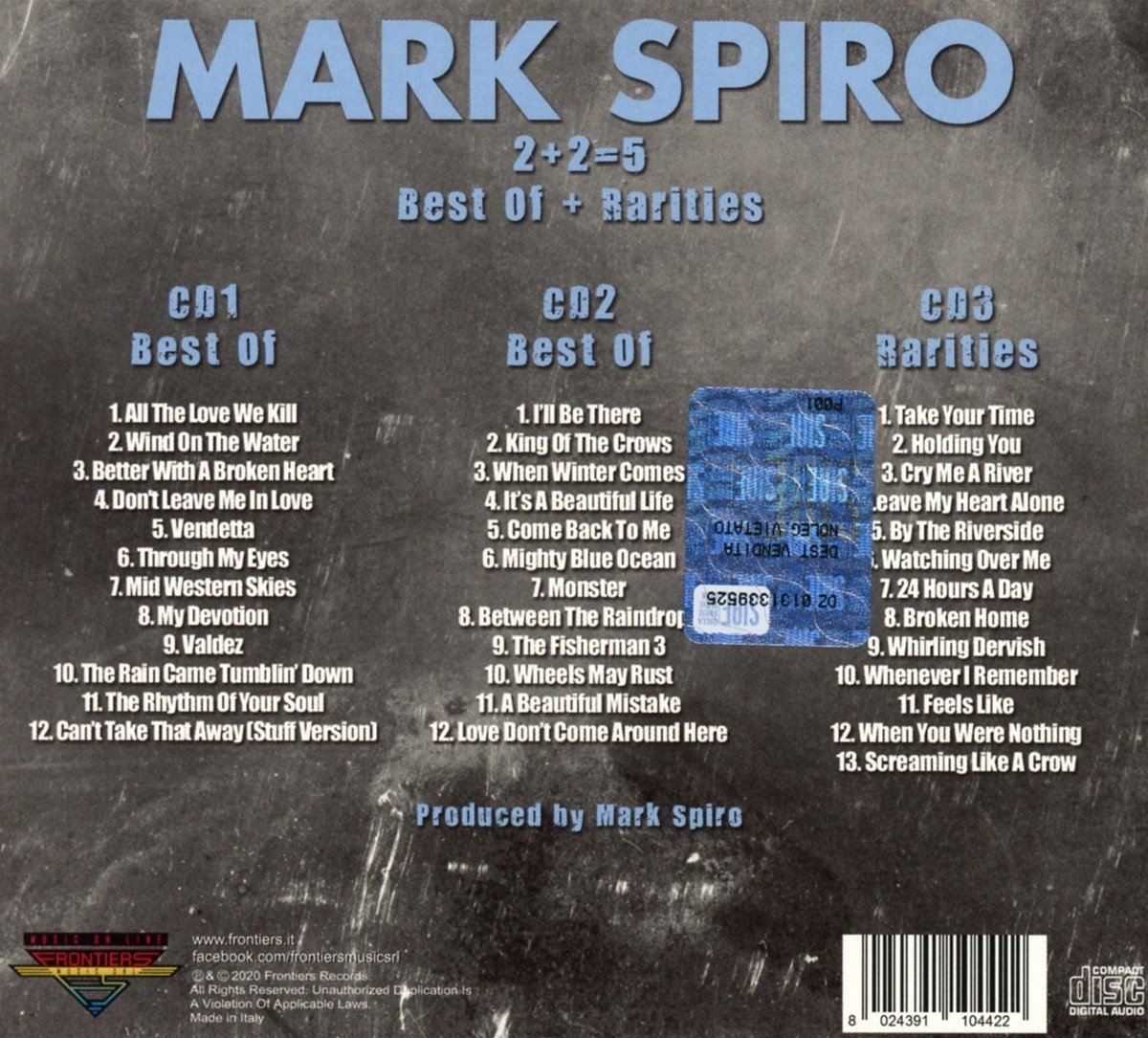 Mark Spiro - 22=5 (Best Of Rarities) (CD), Mark Spiro | CD (album ...