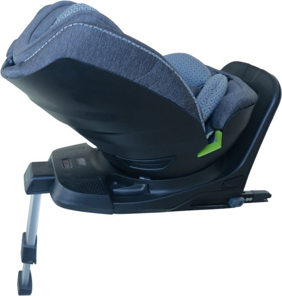 Ding Troy Grey Melange 360° i-Size Autostoel 0-36 kg DI-101924 | bol.com