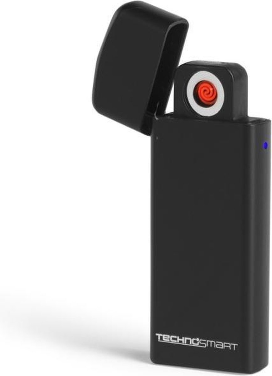 Electronische aansteker | USB-aansluiting | Zwart | Eenvoudig ...