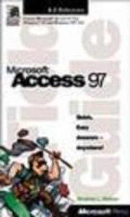 Microsoft Access 97 Field Guide, Stephen L. Nelson | 9780735610620 ...