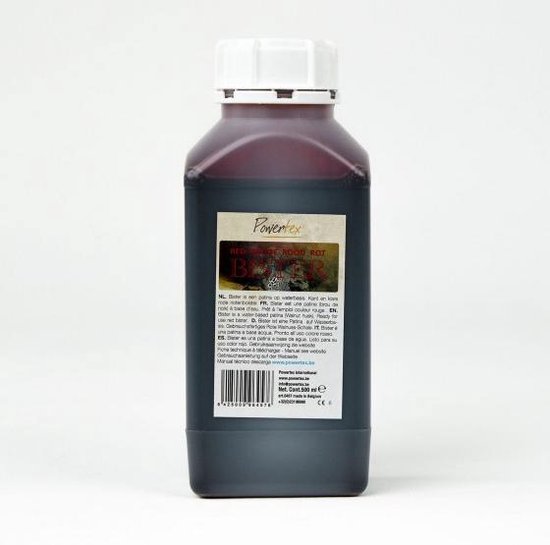 Powertex bister liquid 500ml red | bol.com