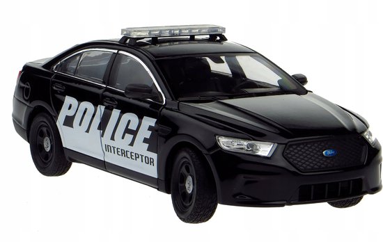 Welly Ford Police Interceptor Model Auto Metaal 1:24 | bol