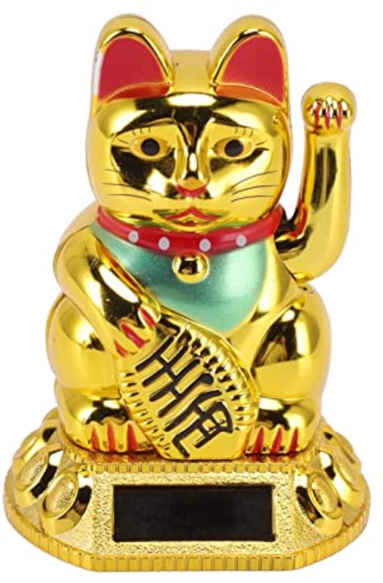 Chat porte-bonheur chinois qui fait coucou - Décoration pour la maison ...