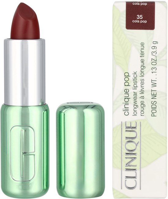 Clinique Pop Longwear Satin Lipstick | 35 - Cola Pop | Lipstick 3.9gr | bol