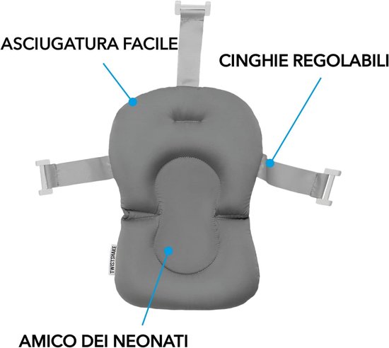 Opvouwbare Baby Bad Kit - Set van 3 | Lichtgewicht Badje, Kussen en ...
