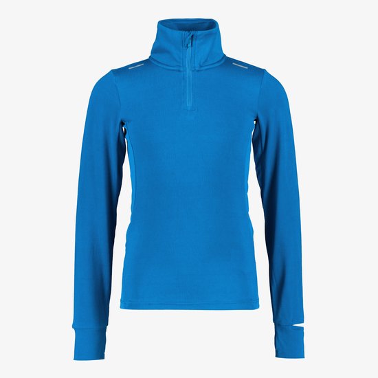 Osaga Dry kinder hardloop pully blauw - Maat 176 | bol