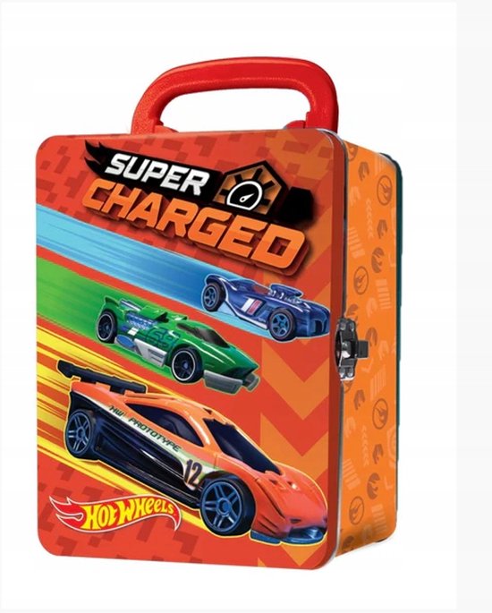 Hot Wheels Blikken Doos - Rode Collector Edition - Opslag 18 Auto's | bol