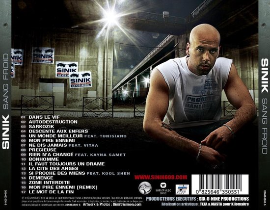 Sang Froid(V2), Sinik | CD (album) | Muziek | bol.com