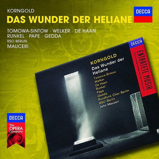 Das Wunder Der Heliane (Decca Opera), Sara Jakubiak - Brian Jagde - Josef Wagner - O |... | bol