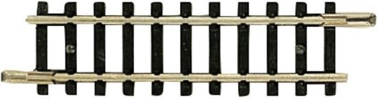 N Fleischmann rails (zonder ballastbed) 22204 Rechte rails 54.2 mm 12 stuk(s) | bol
