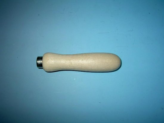 Atlas Vijlheft - Handvat - Beukenhout - 16cm - Met Ring | bol