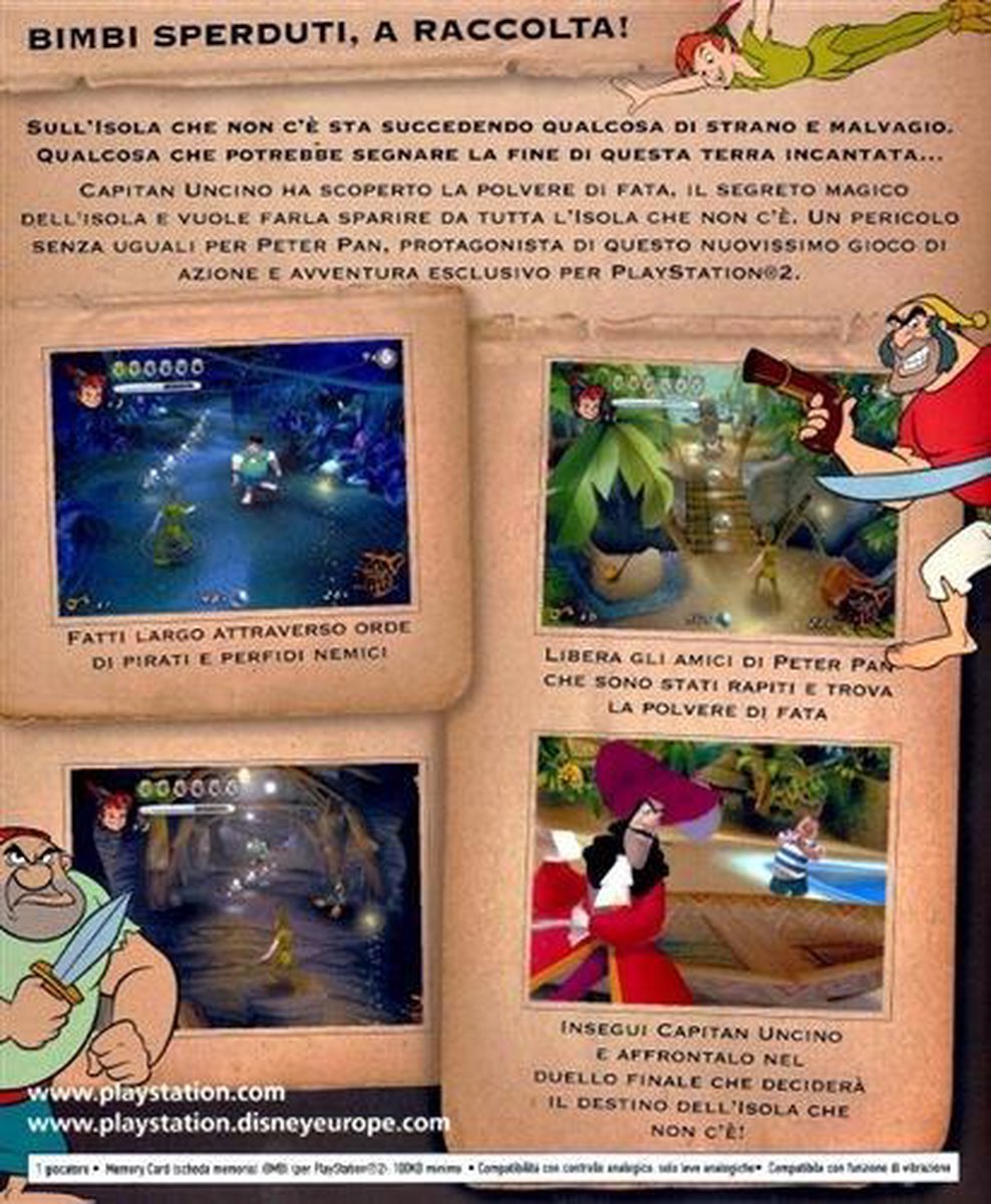 Halifax Peter Pan Ps2 Standaard Italiaans PlayStation 2 | Games | bol.com