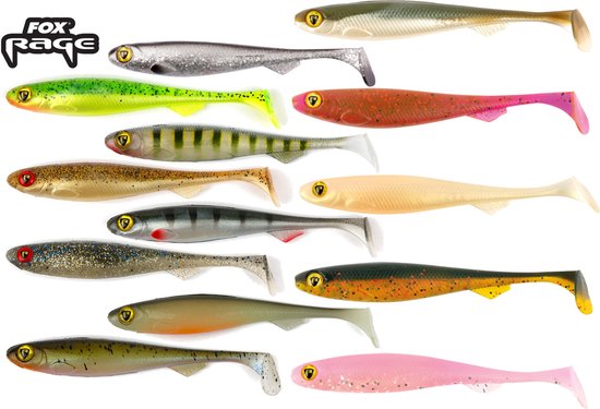 Fox Rage Slick Shad - 11 cm - ultra UV perch | bol