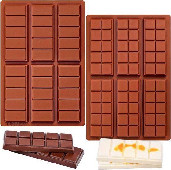 Chocolade vorm siliconen bonvorm - 2 stuks - siliconen vorm ...