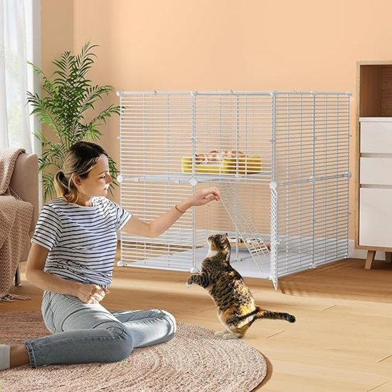 Equivera Kattenkooi - Kattenren - Kattenbench - Kattenkooi voor Binnen ...