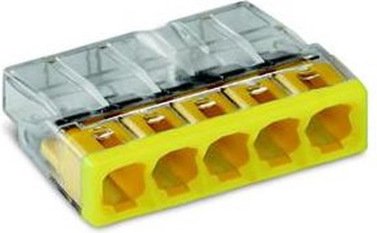 WAGO Lasklem 5-Voudig, 10 stuks | bol