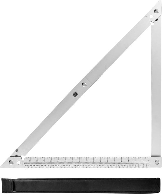 Multifunctionele 50 cm timmermanshoek - Opvouwbare aanslaghoek ...