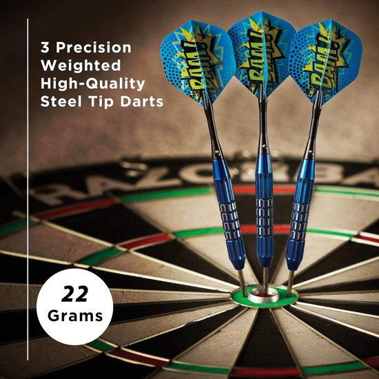 22 Gram Steel Tip Darts - Comix Smooth Design for Precision | bol