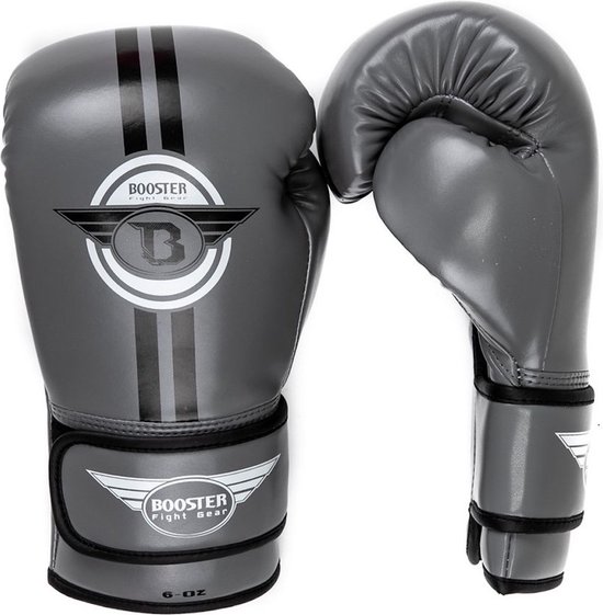 Booster Youth Elite 1 (kick)bokshandschoenen Junior Grijs 8oz | bol