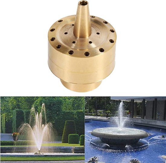 Waterfontein Messing Fonteinmondstuk Vuurwerk Sprinkler Vijverfontein ...