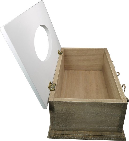 Tissue-Box Country House Style - Houten - Bruin | bol