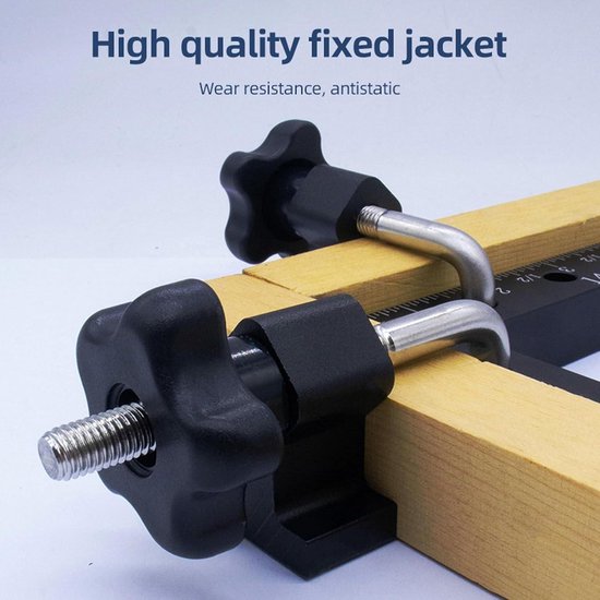 Schroefklem met 90 graden hoek van aluminiumlegering - houtwerk doe-het ...