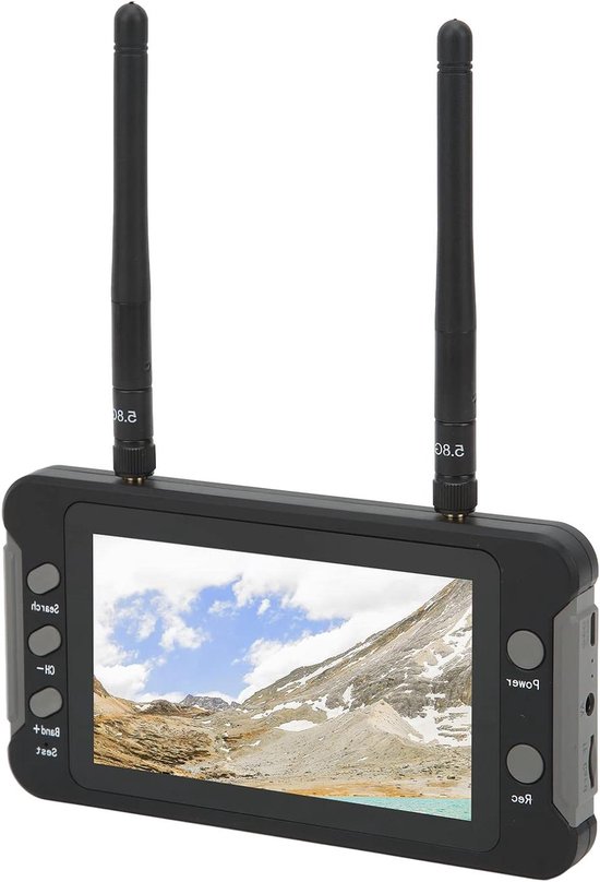 5.8GHz 40CH Energiebesparende FPV-ontvanger Monitor Stabiel signaal 4.3 inch voor... | bol