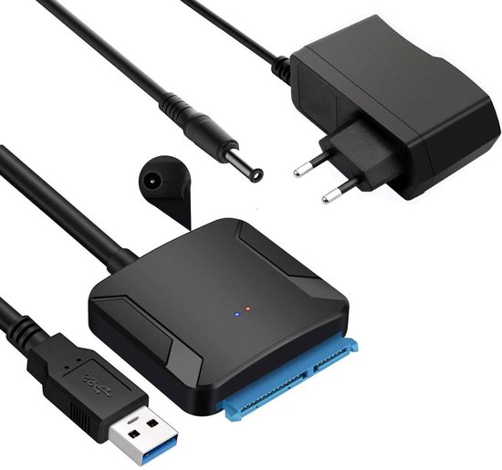 Super Speed USB 3.0 naar SATA Adapter voor 2.5"/3.5" HDD/SSD - Harde ...