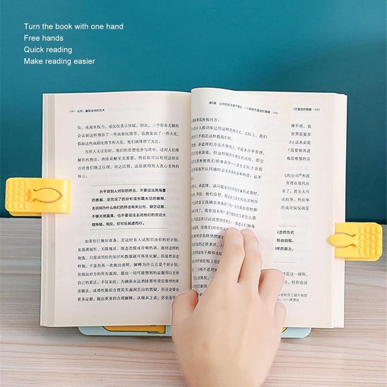 Desktop Reading Rack Rectangular ABS Foldable Kids Book Stand Round ...