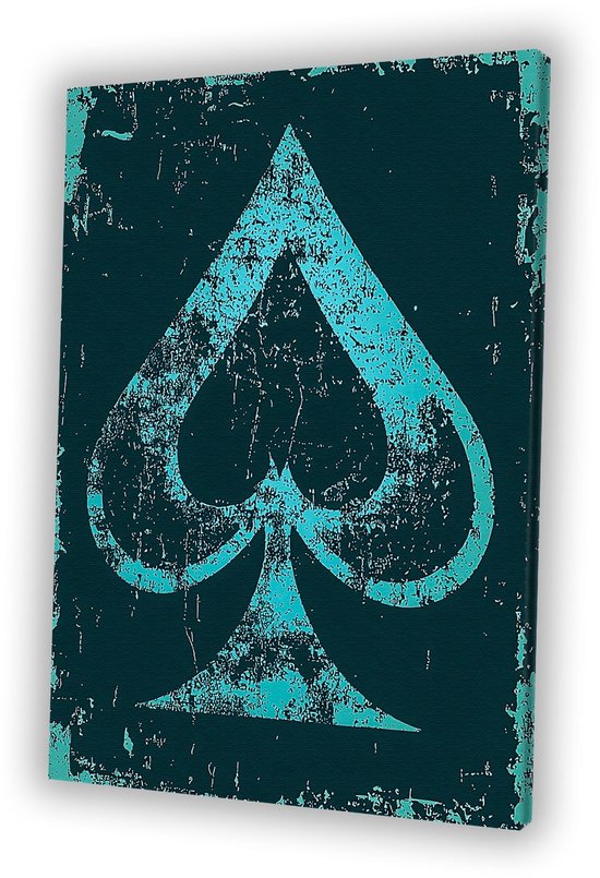 Vintage schoppen symbool kunst - Schoppen canvas kunst - Kunstwerk ...