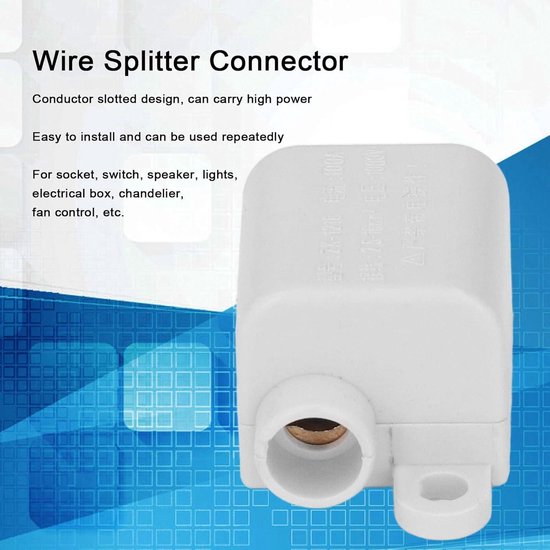 Slotted Conductor T-Type Splitter Connector - Set of 6 | Easy ...