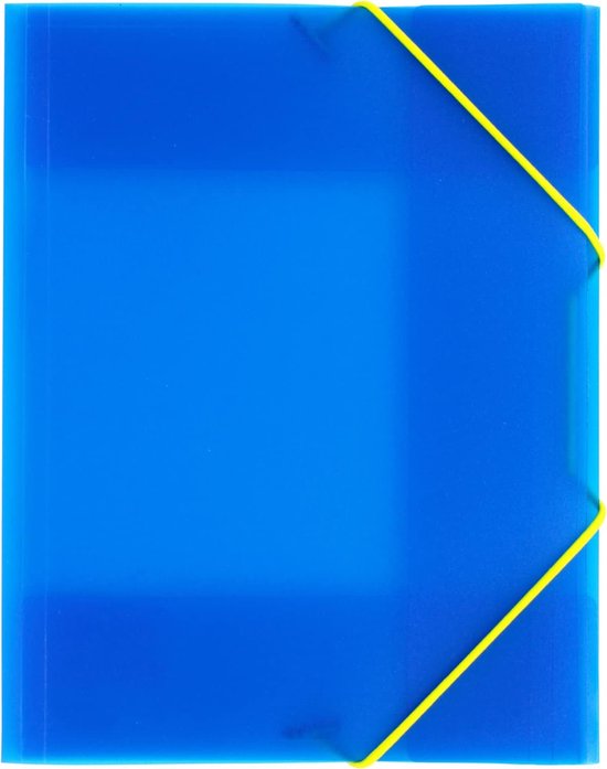 Ordner A5 met elastieken - Organiseren en archiveren - Blauw | bol