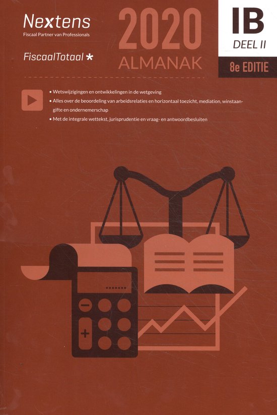 Nextens IB Almanak deel 2 2020 | 9789035249912 | Boeken | bol