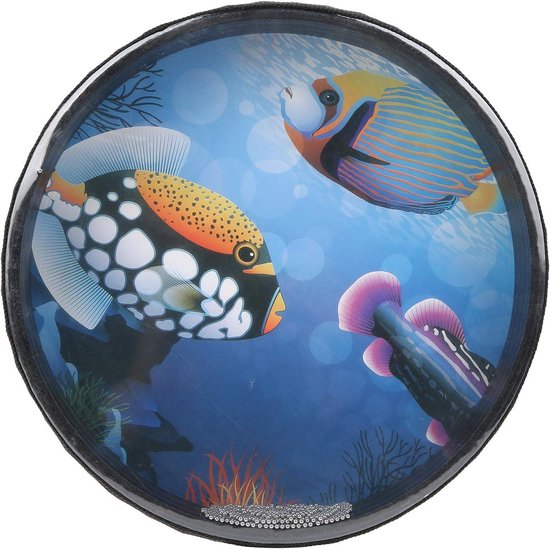 Ocean Drum for Children - Small Hand Drum with Steel Bullets for Lovers ...