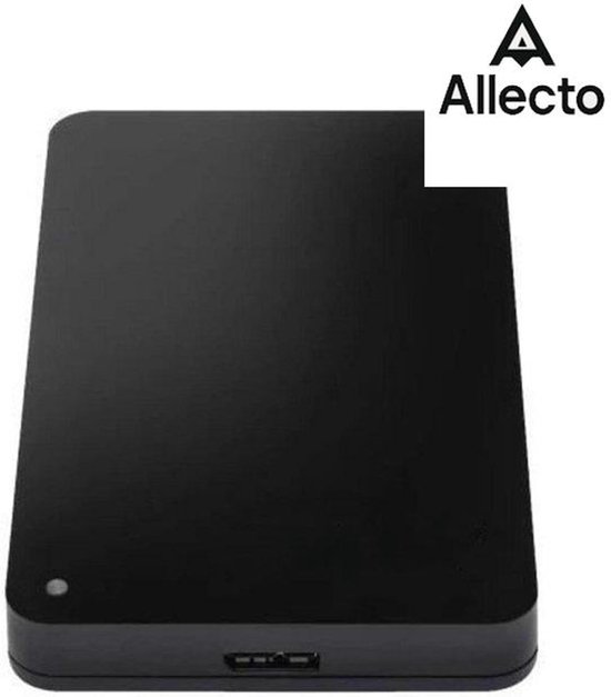Allecto - External Hard drive - 1TB Externe Harde Schijf (6,35 Cm (2,5 ...